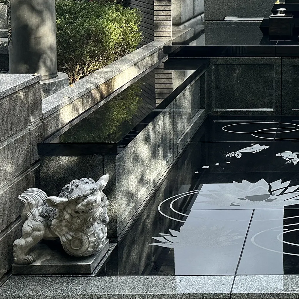 福岡県福岡市中央区のデザイン墓施工例（新MU） | 石屋千鳥